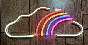 LIGHTRON RAINBOW & CLOUD LED Neon Signs Light LED Art Decorative Sign ...