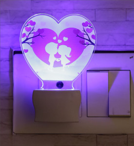 gifteee Seven Color Changing Love LED Lamp Theme 8 Night Lamp Price in ...