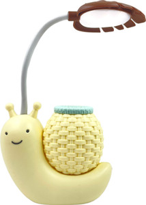 Fullkart LED Night Snail Lamp for Kids with Pen/Mobile Stand (Yellow ...