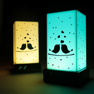 Zoci Voci Love Birds Telepathy | Friendship Lamp | Long Distance Touch ...