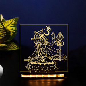 StarLaser Lord Shiva Acrylic Led Lamp for Living Room, Bedroom, Home ...