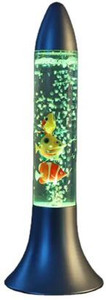 Aqualite Aqua Bubble Tube Lamp - Rocket Shaped | Colour Changing LED ...