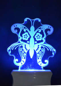 Morvi The Butterfly 3D illusion Night Lamp is Extremely cool and 3D ...