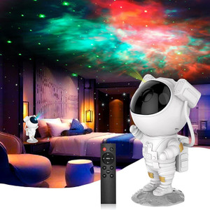 Galox Space Buddy Astronaut Night Light Projector with Remote Control ...
