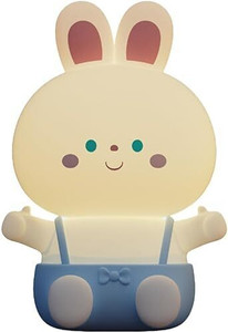 GOLDEN KEY Big Face Rabbit Silicone Night Light: Color-changing LED ...