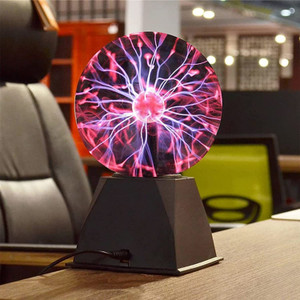 lucario Plasma Ball Plasma Globe Touch Activated Plasma Lamp Electric ...