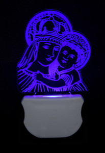 Jay Maa Durga The Mother Mary 3D illusion Night Lamp, Night Lamp Price ...
