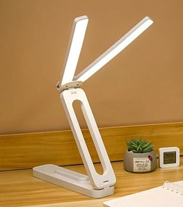 Bonafide Double Head Portable Rechargeable Desk Lamp Large Lighting ...