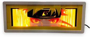 RV Mart Anime Naruto LED Neon Light Box Lamp 3D Paper Cuttings Frame ...