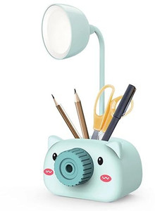 Powerpicks LED Desk Lamp Pig Shape with Pencil Sharpener Table Lamp ...
