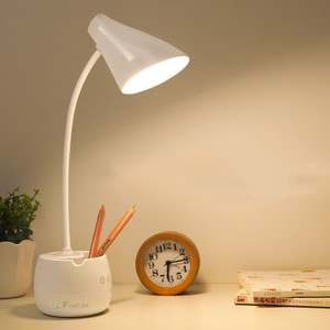 FIRSTLIKE Rechargeable LED Touch On/Off Study Desk and Night Lamp for ...