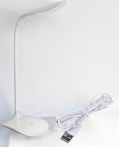 Garu Plastic Desk Lamps for Study Table, Rechargeable USB Warm Light ...