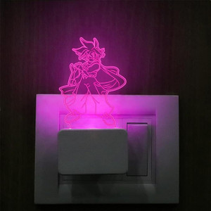 ASA CRAFT 3D Illusion Jujutsu kai321 Anime Plug Night lamp with 7 Color ...