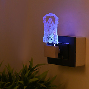 1st Time Plug & Play 3D Illusion Effect Balaji Shape LED Night Lamp ...