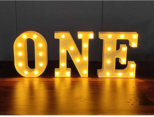 Satyam Kraft Marquee Alphabet Shaped Led Light Letters for Decoration ...