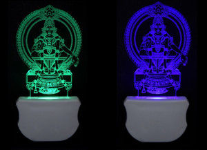 MATRICHHAYA ENTERPRISES The Lord Krishna 3D illusion Led Night Lamp ...
