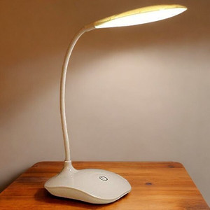 AKR Powerful Rechargeable Emergency Table Lamp (White)_268 Study Lamp ...