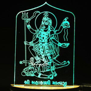Arti Corporatiob MAHAKALI MATAJI Acrylic USB 3D Illusion RGB 7 Colour ...