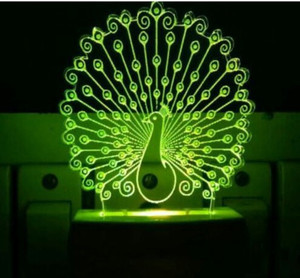 Har Har Mahadev Glass Works 3D Illumination Automatic on/Off Smart ...