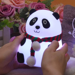 Dazzel Flex Cute Panda Night Light Lamp Silicon Touch Panda Night Lamp ...