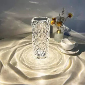 Taveesa Crystal Diamond Night Light -16 Color RGB Changing LED Lights ...