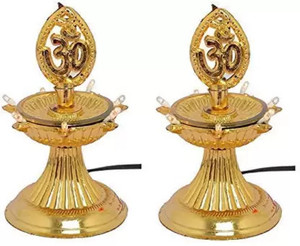 DEEPVISION DEEP VISION Single Layer Electric Diya Deepak Light Lamp LED ...