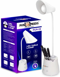 Pick Ur Needs Table Lamp For Study Rechargeable Torch ON/ OFF With ...
