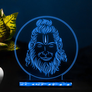 StarLaser The god Hanuman ji Acrylic Table lamp for Home Decoration ...