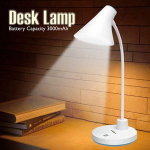 Study Table Lamp Rechargeable LED Desk Table Lamp Touch Control Eye ...