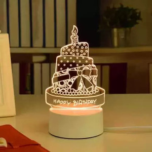 Rudrav unique happy birthday lamp Table Lamp Price in India - Buy ...