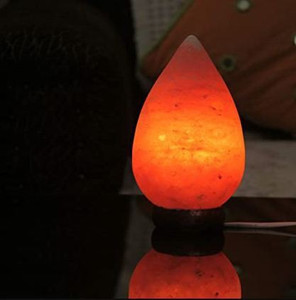 Sajao Ghar Drop Shaped Himalayan Salt Lamp Table Lamp Price in India ...