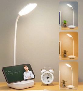 PESCA Rechargeable Emergency Table Lamp, Student Reading Lamp,Led ...