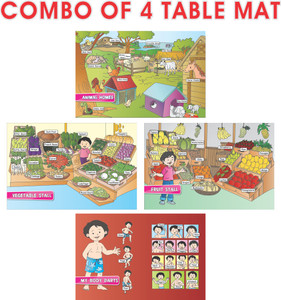 Animal Homes, Vegetable Stall, Fruit Stall & My Body Parts : Picture ...