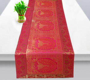 Trendhook Pink, Gold 152 cm Table Runner - Buy Trendhook Pink, Gold 152 ...