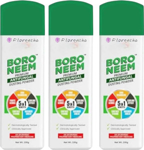 FLORENTHA BORO NEEM 5 IN 1 PRATIDUSHAK DUSTING POWDER GIVE FRESHNESS ...