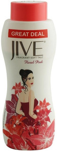 JIVE Floral Pink Talc 100 g PACK OF 1 - Price in India, Buy JIVE Floral ...