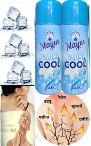 Mayur 2 FAMILY PACK OF GARMI COOL POWDER PUDINA MINT BYE BYE KHUJLI ...