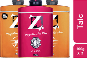 Z - Magnetism for Men Zest, 1 Classic Talcum Powder, Smooth Texture ...