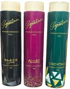 St. Louis SIGNATURE BLACK JACK, ALLURE AND COCKTAIL DEODORANT TALC ...