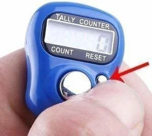 TREANDYY Mantra Jap Digital Finger Counting Tally Machine_PACK_2_A129 ...