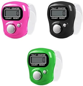SHRILAKHDATARENTERPRISES Mini Digital Tally Counter Hand Finger Ring ...