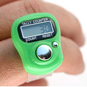 ABC Digital Electronic Mini Finger Ring Head Hand Tally Japa Counter ...