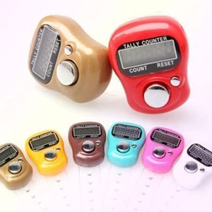 costozon Digital Mini Finger Head Hand Tally Japa Counter during mantra ...