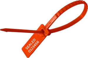 JHAS Container Seal Plastic Security Seals One Time Lock Small Size ...