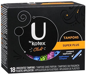 U by Kotex Click Super Plus Tampons Tampons | Buy Women Hygiene ...