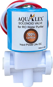AQUALEX Pokar RO, 1 pcs Pure COPPER, long Life Solenoid Valve (SV) 24v ...