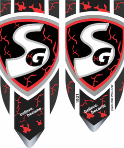 CANDLE SG SAVAGE EDITION CRICKET BAT STICKER Bat Sticker Bat Sticker ...