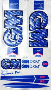 Kyrios GM 3D Embossed Cricket Bat Sticker Siren Limited Self Adhesive ...