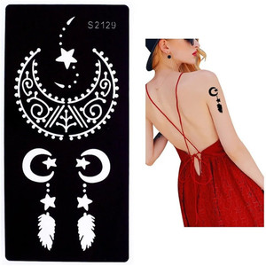 ROYALEND Mehndi Stencil Design Tattoos (Floral) - Price in India, Buy ...