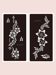 ROYALEND ROYALEND Mehndi Stencil Design Tattoos - Price in India, Buy ...